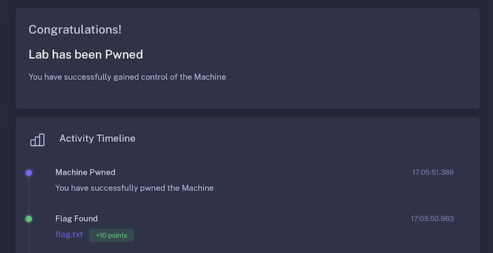 Nmap Lab 102 Pwned! - HackerDNA | Lab Completion Achievement